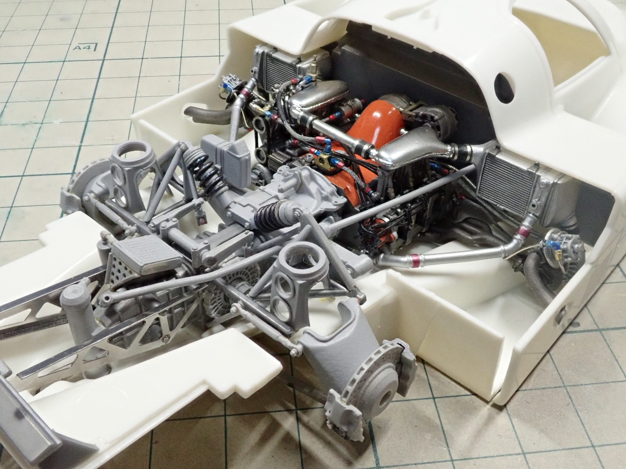 1/24 ポルシェ956 PORSCHE956 SWAP SHOP 製作記 その14