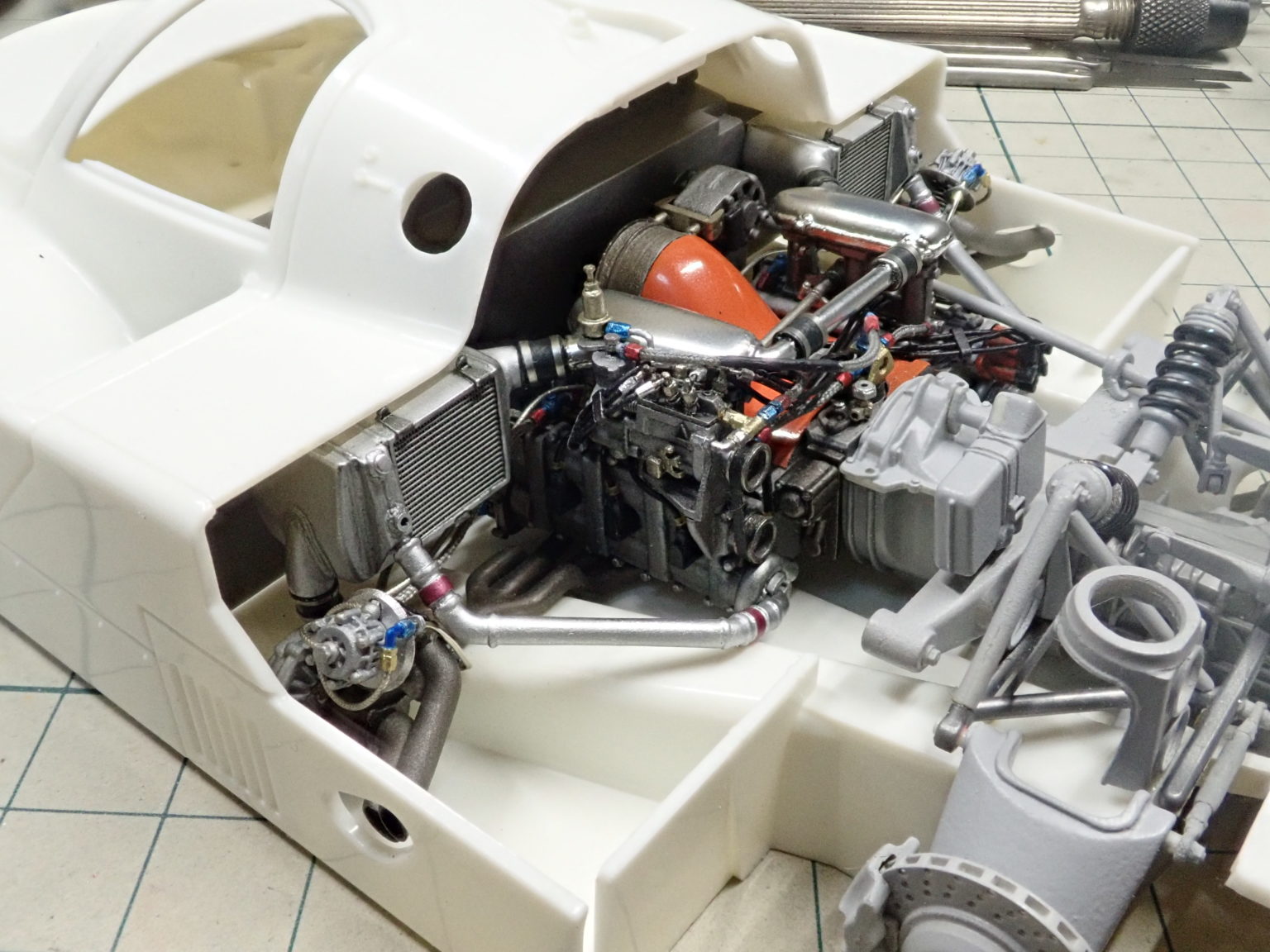 1/24 ポルシェ956 PORSCHE956 SWAP SHOP 製作記 その14